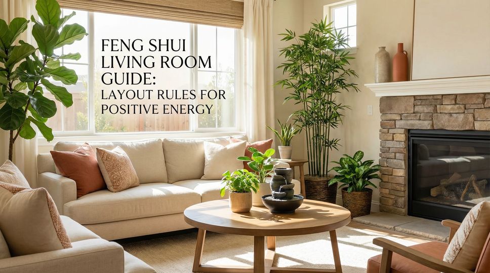 Feng Shui Living Room Guide: Layout Rules for Positive Energy | Feng ...